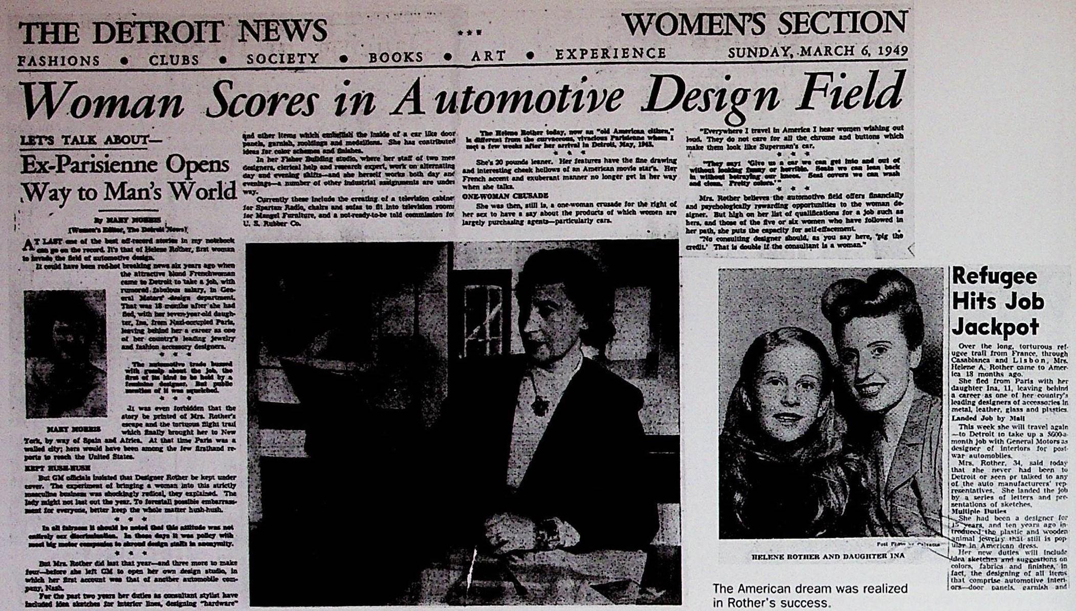 历史上第一位女汽车设计师！你猜是哪个汽车品牌最早给她offer的 - 知乎