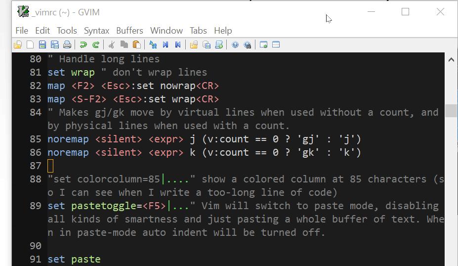 VIM学习笔记 折行(Wrap) - 知乎
