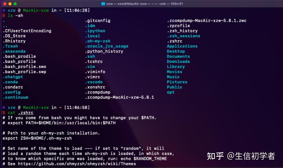 Mac/Linux终端配置oh-my-zsh 安装必用插件