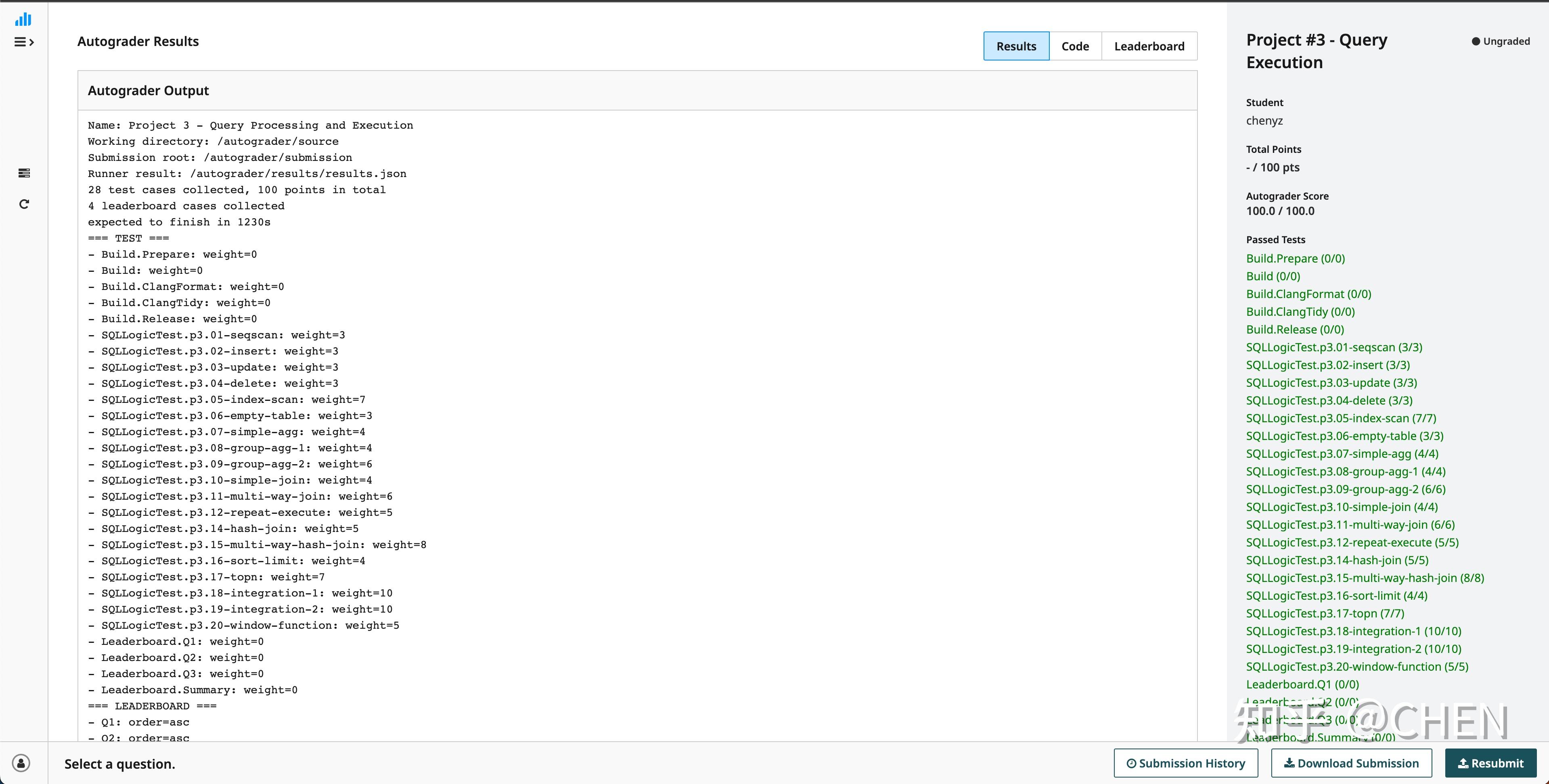 CMU15-445 2023 Fall Project#3 - Query Execution - 知乎