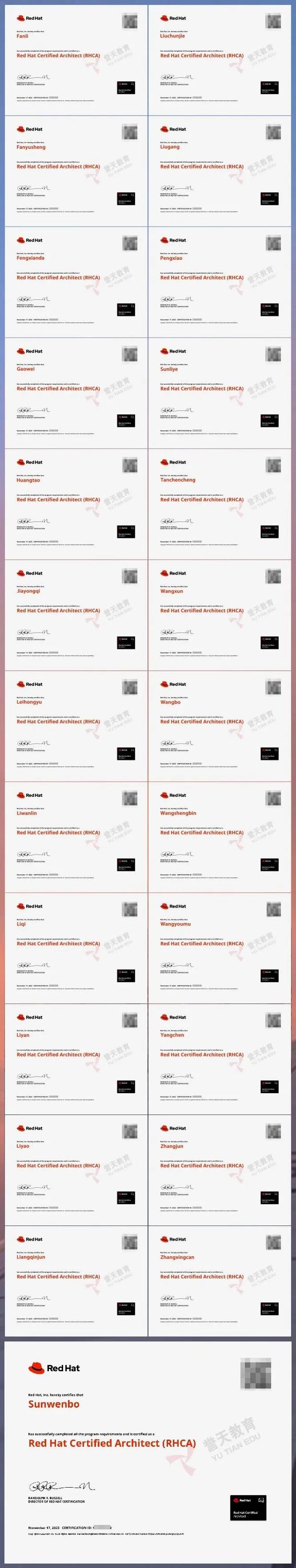 当月通过25人！11月，誉天RHCA学员成绩刷新历史，再创新高！ - 知乎