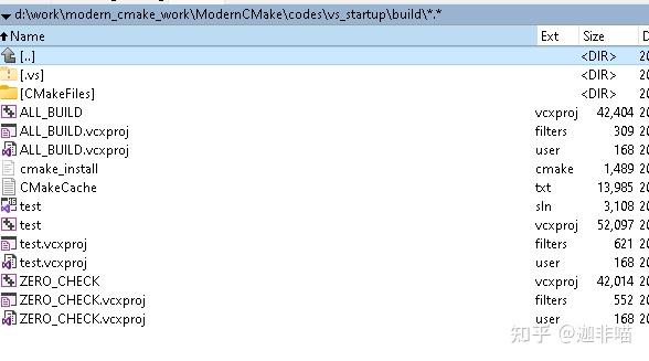 CMake设置vs2019启动项 - 知乎
