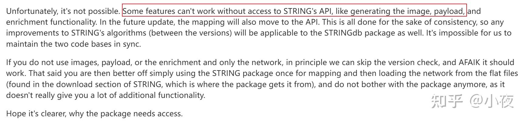 STRINGdb即使下载数据库到本地，还是需要联网 - 知乎