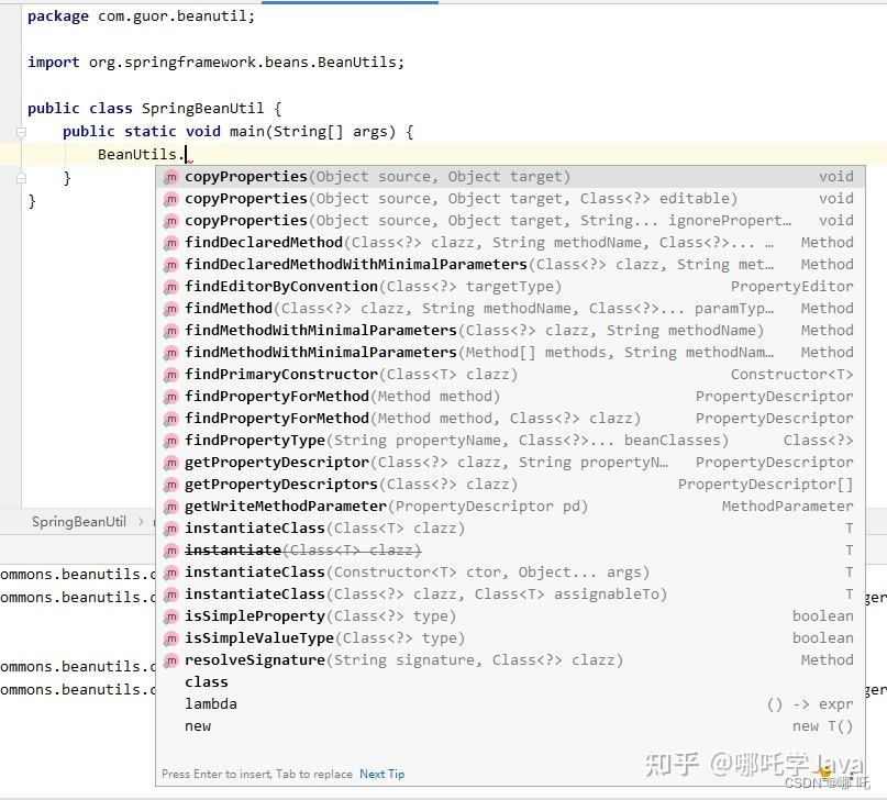【Java 代码实例 14】BeanUtils用法详解，附源码分析 - 知乎