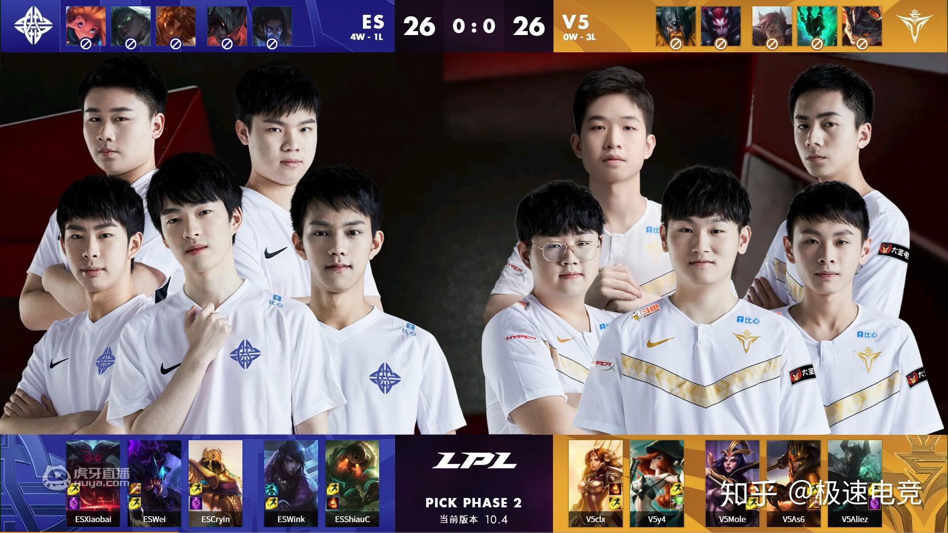 eStar横扫V5，重新回到LPL积分榜首 - 知乎