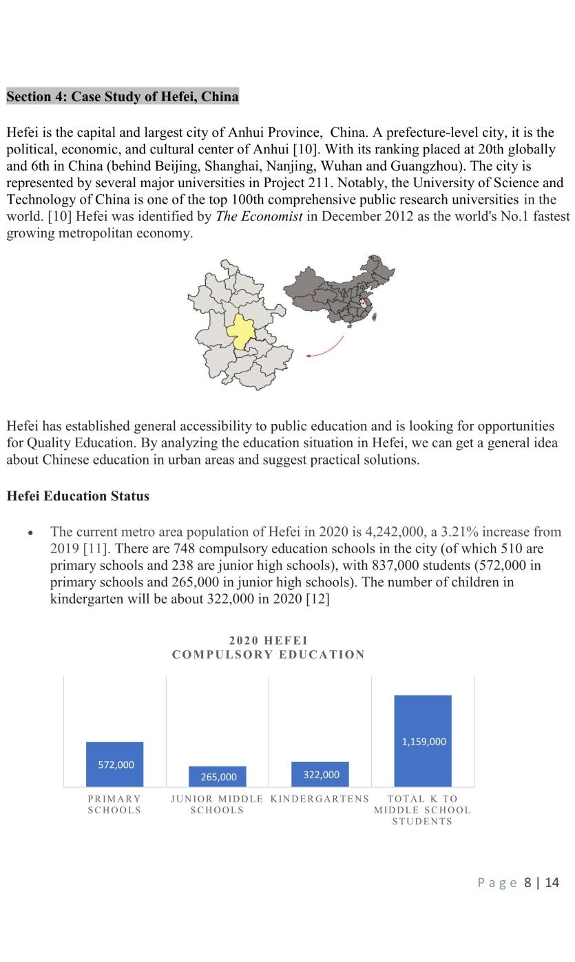 塞西纳姆高中 潘安琦：中国合肥的优质教育 | UNSP学术 x SDG4 - 知乎