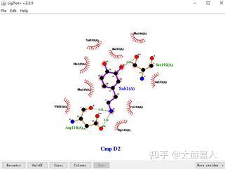 软件分享|| LigPlot+ 分子间相互作用分析 - 知乎