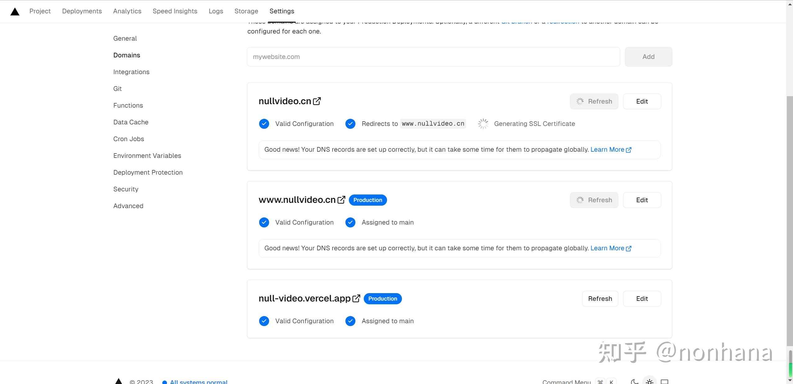 如何在国内访问vercel部署应用？ - 知乎