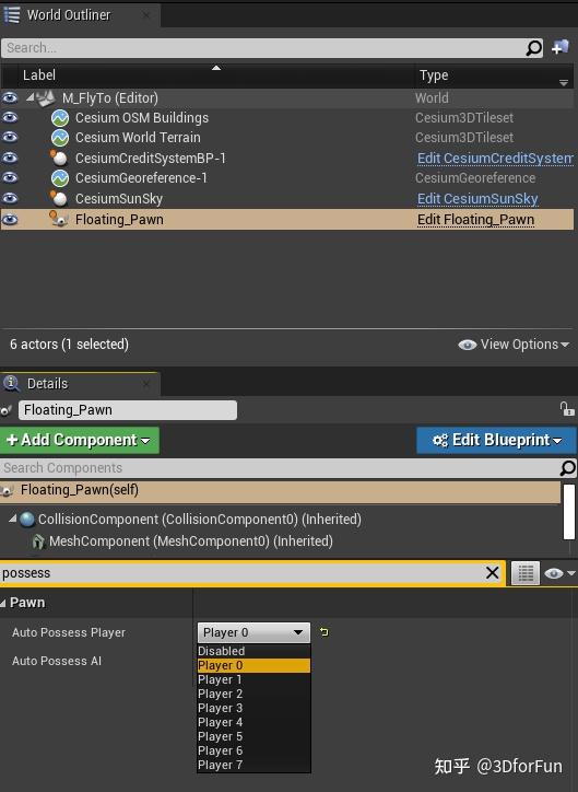 （六）Cesium for Unreal在全球各地穿梭（译） - 知乎