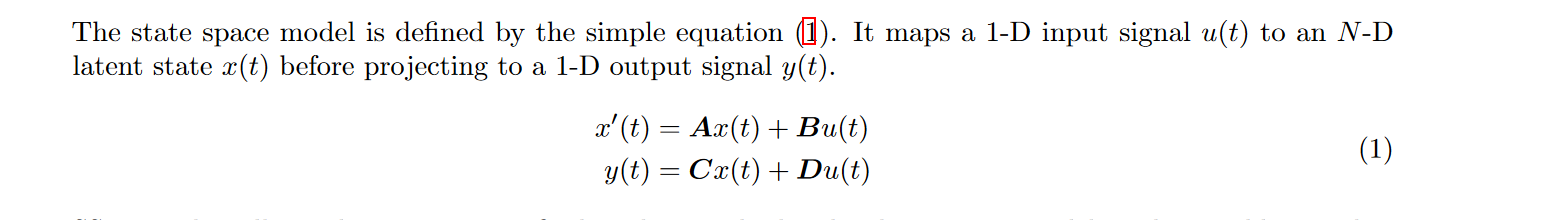 An available state space model for modeling long sequences - 知乎