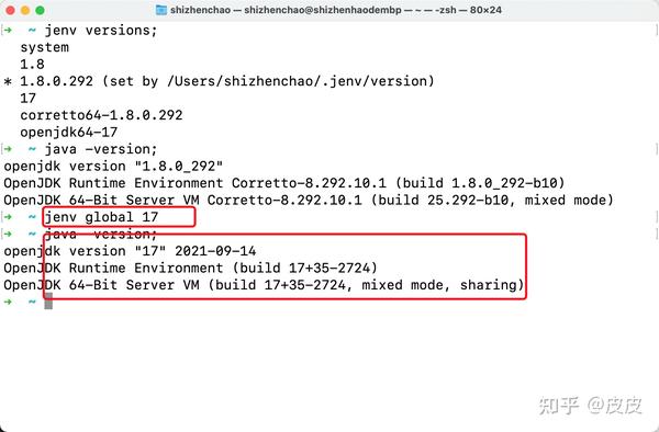Java 多版本管理工具（自由切换Java版本）Jenv使用（支持Linux Mac Windows） - 知乎