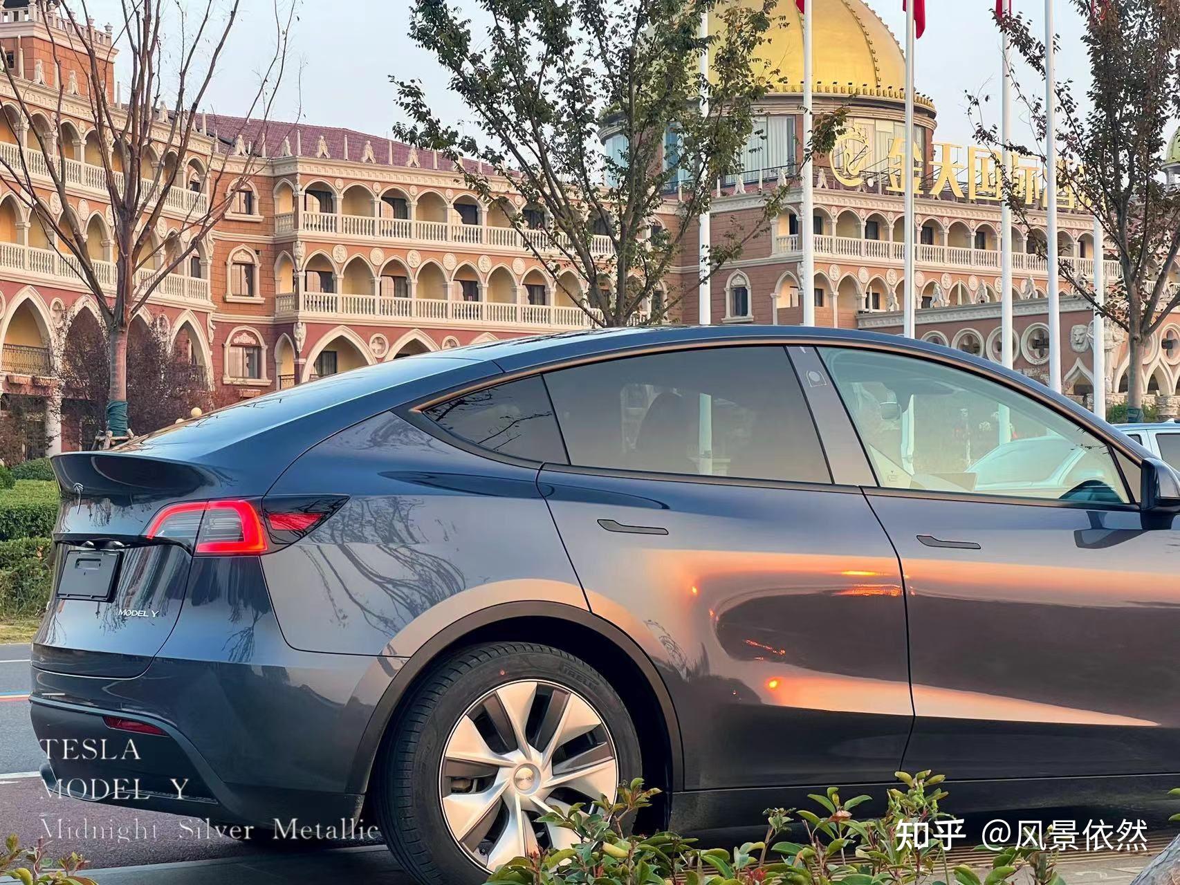 Model Y 冷光银 知乎