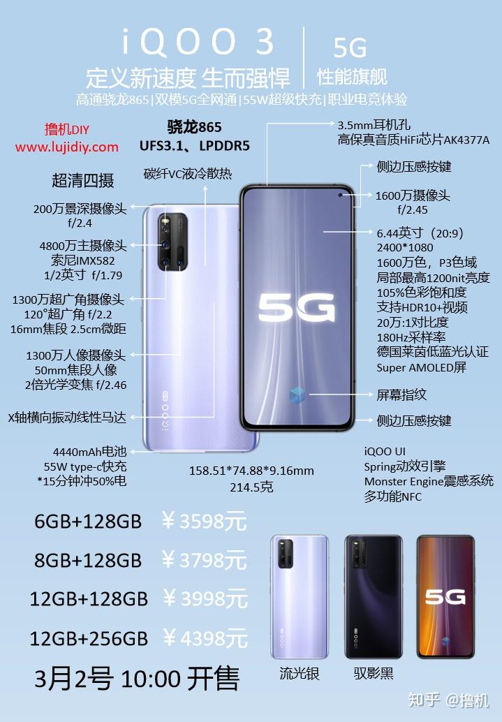 骁龙865手机汇总，一共19台 2698元至11199元 - 知乎