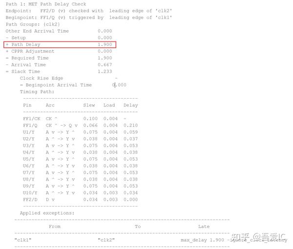 数字IC设计实现之异步时钟约束（ignore_clock_latency) - 知乎