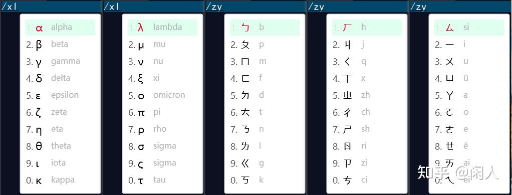rime中州韵 100种输入效果一览 - 知乎