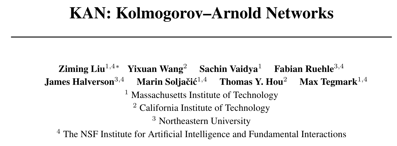 MLP一夜被秒？！全新神经网络架构KAN破纪录！！数学定理全面碾压DeepMind - 知乎