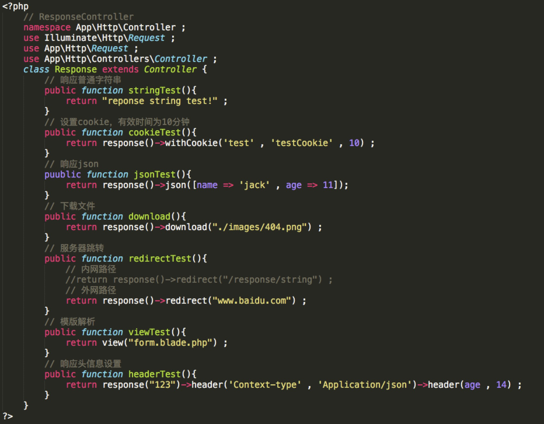 Laravel框架初探（五）-- Response - 知乎