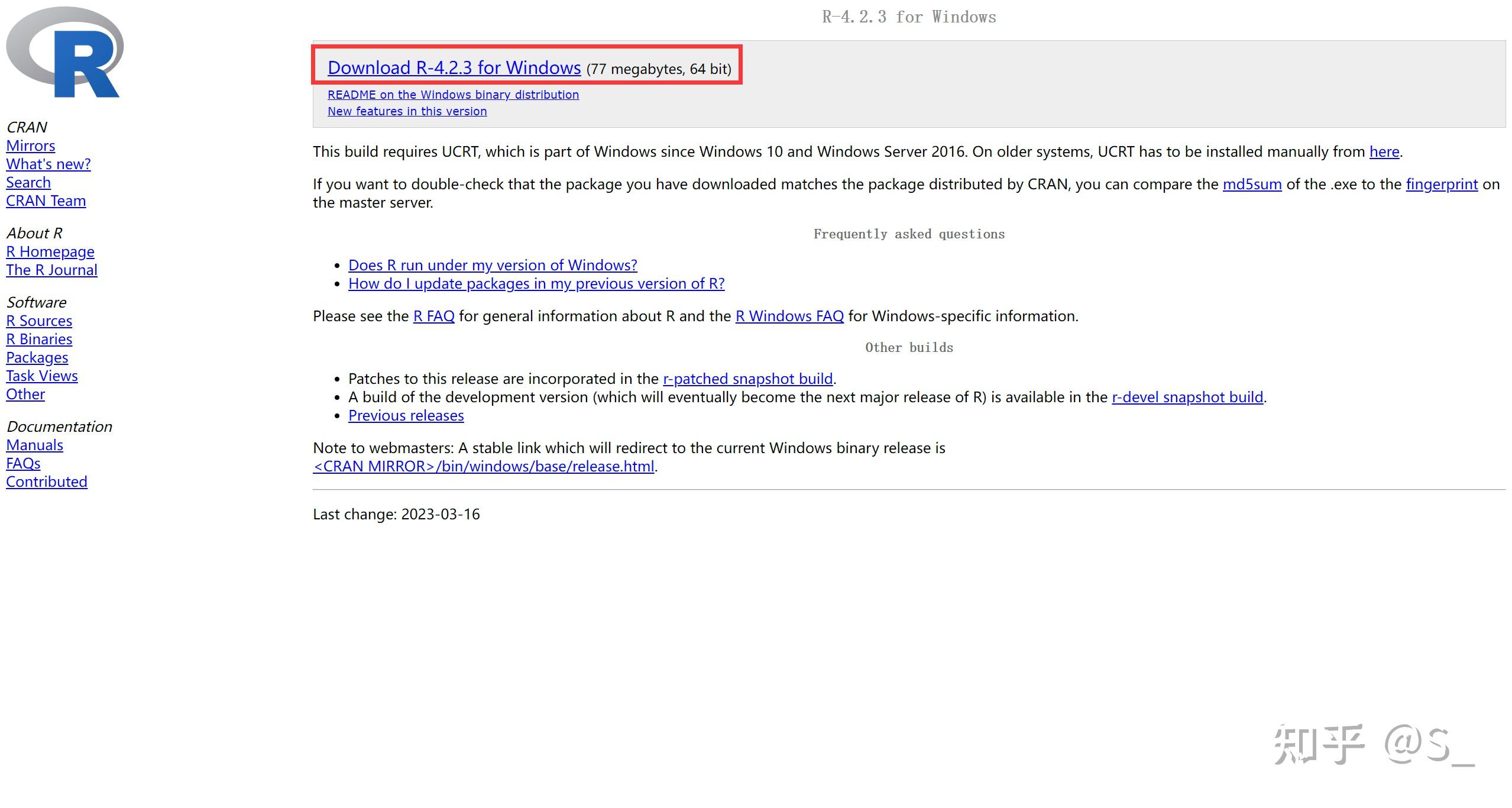R installation process - 知乎