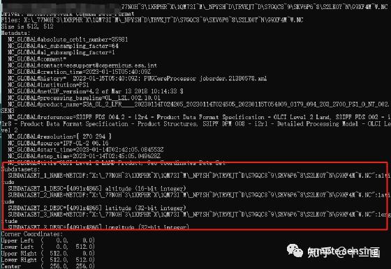 GDAL读取HDF5、NetCDF数据集 - 知乎