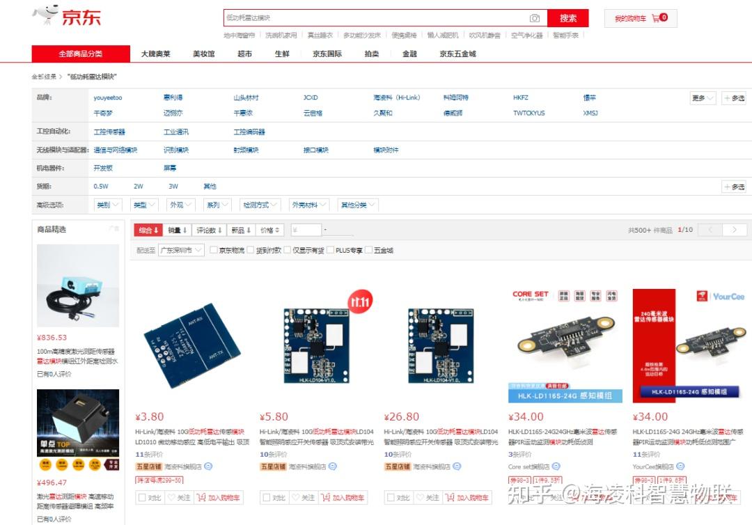 24G频段雷达模块中 低功耗遥遥领先 - 知乎