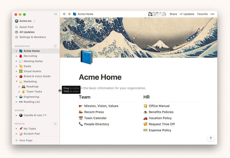 Notion使用教程25：侧边栏导航 - 知乎