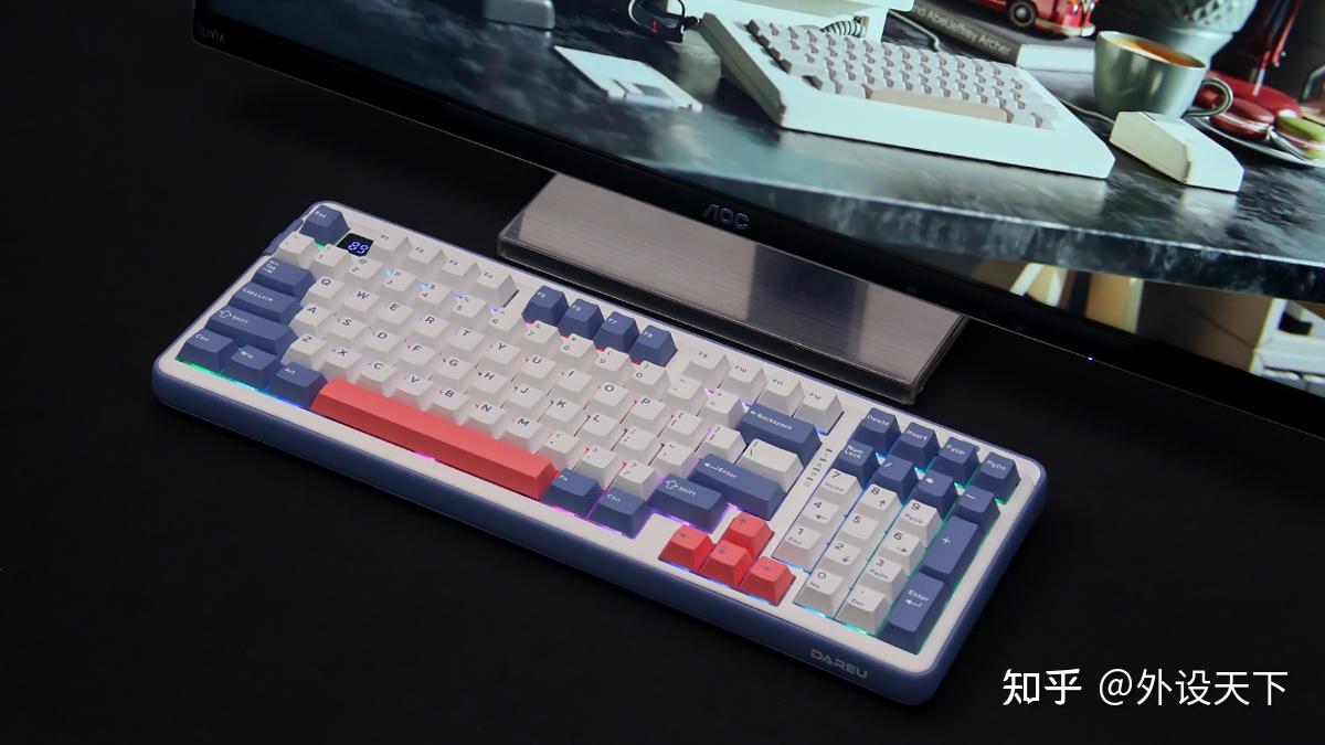 达尔优A98 Master三模热插拔机械键盘评测：一把键盘，两种手感 - 知乎
