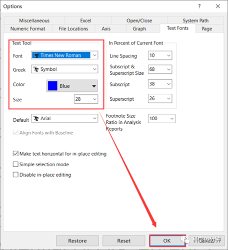 Origin入门教程（二十四）：效率翻倍小技巧——修改默认字体 - 知乎