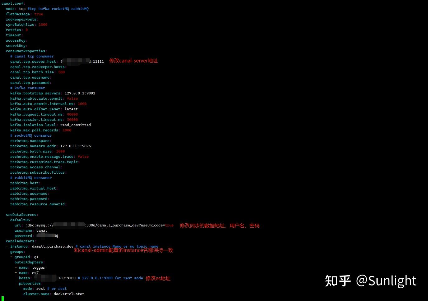 Docker部署canal同步mysql数据到es 知乎