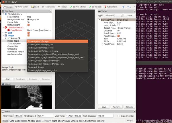 在ROS中使用奥比中光Orbbec Astra Pro深度相机（二） - 知乎