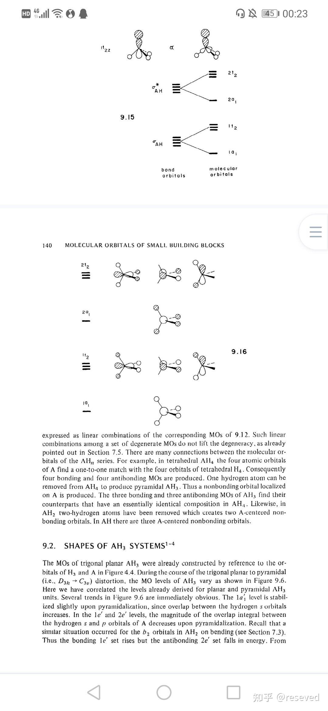 定性分子轨道理论Qualitative Molecular Orbital Theory（3）多原子分子初步和walsh's diagram ...