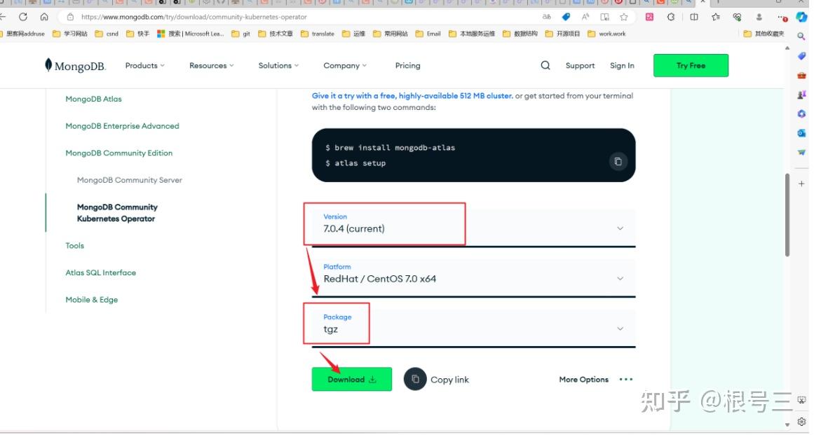 Mongodb在linux安装 知乎 
