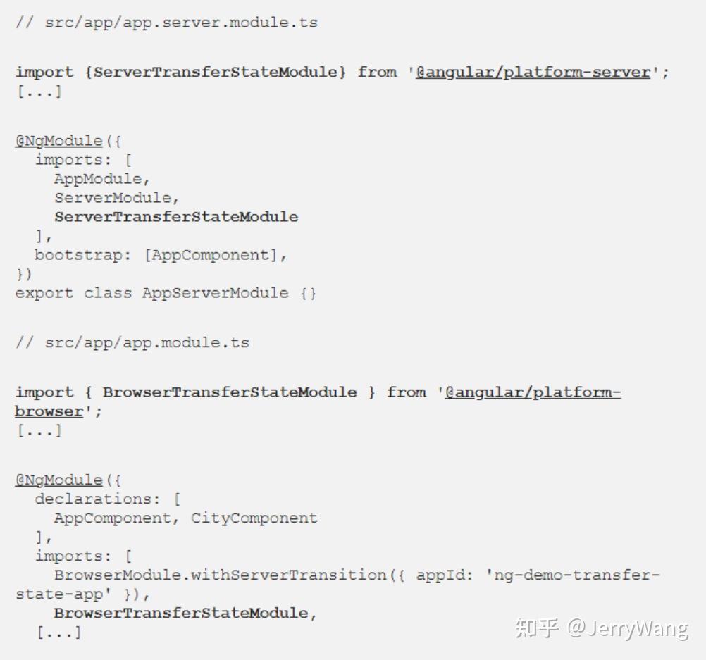 使用 Angular Transfer State 的一个具体例子 - 知乎