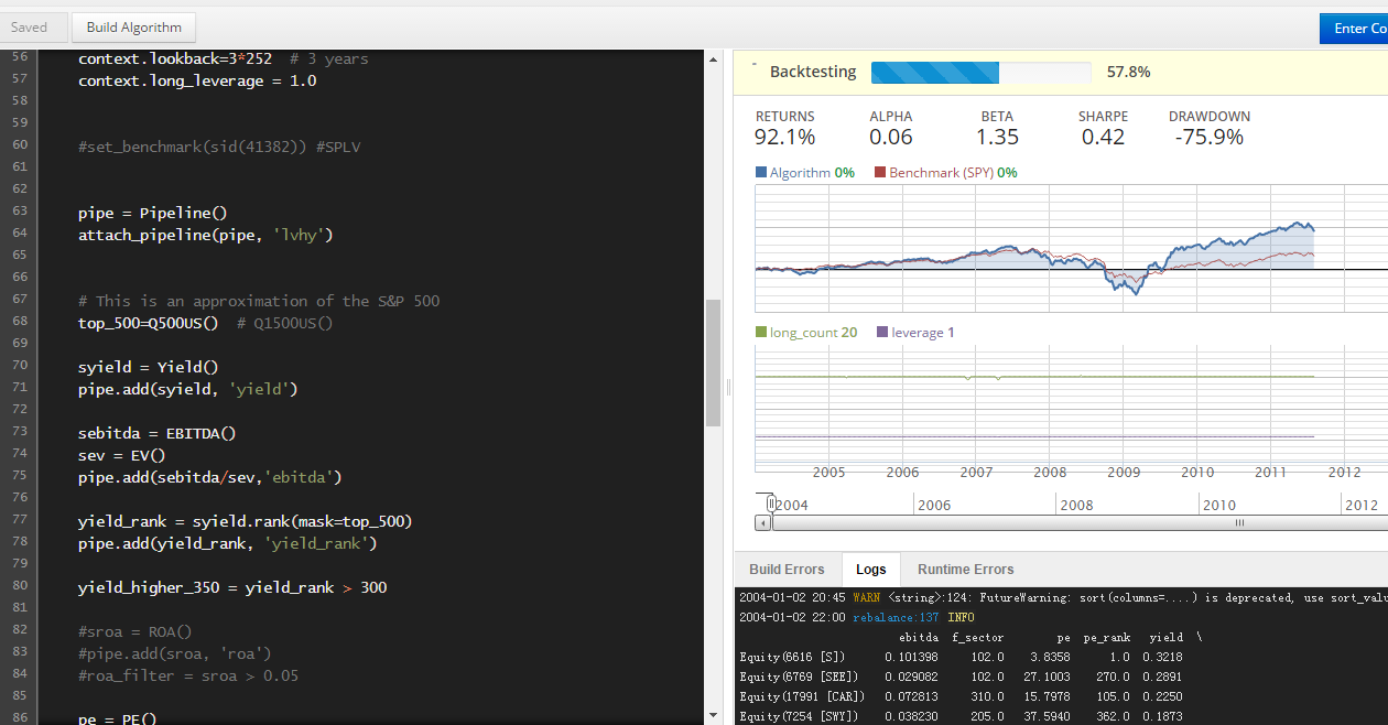 美股量化策略平台：Quantopian - 知乎
