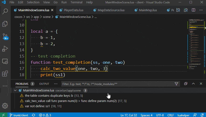 VSCode lua插件LuaHelper - 知乎