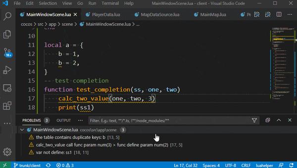VSCode lua插件LuaHelper - 知乎