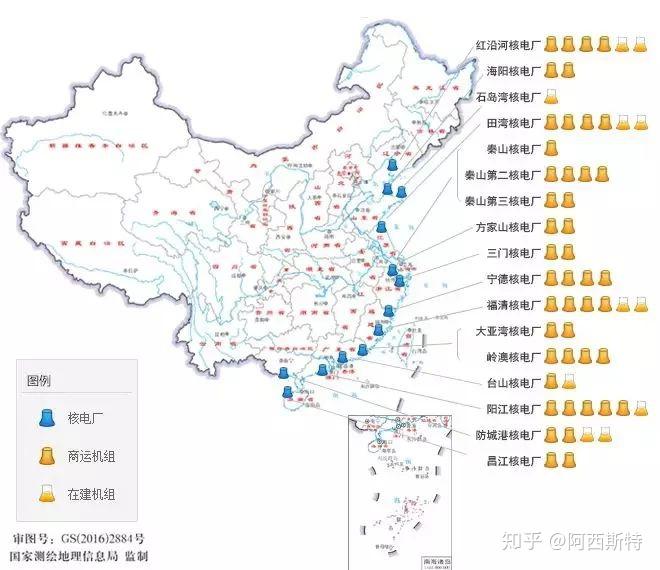 中国目前有哪些核电站？ - 知乎