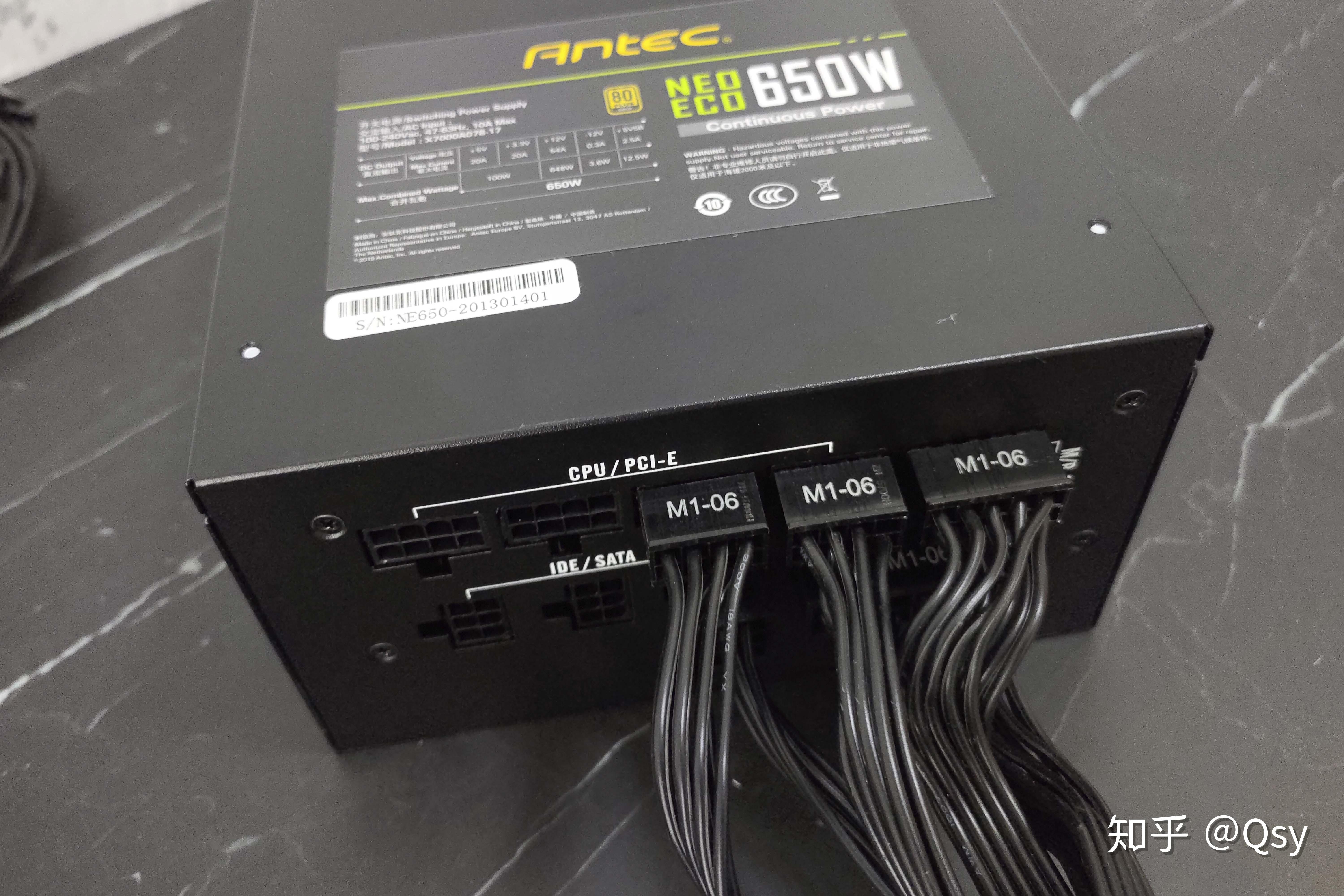主机升级前奏战——安钛克NE650金牌全模组电源评测 - 知乎