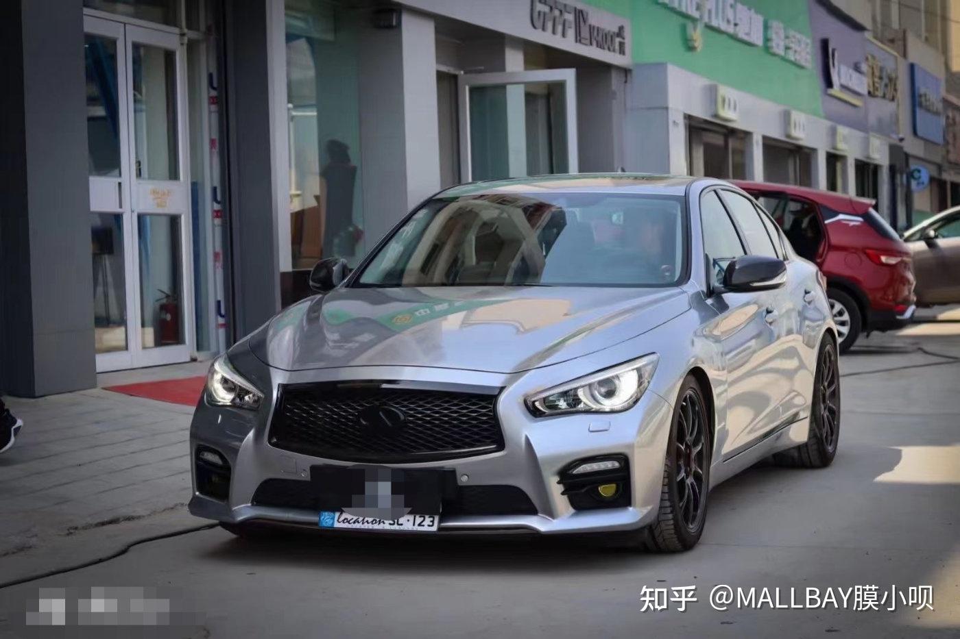 英菲尼迪Q50L换色GT银 全身散发出抄能量 - 知乎