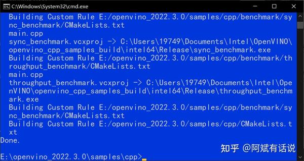 OpenVINO2022.3 运行分类Sample - 知乎