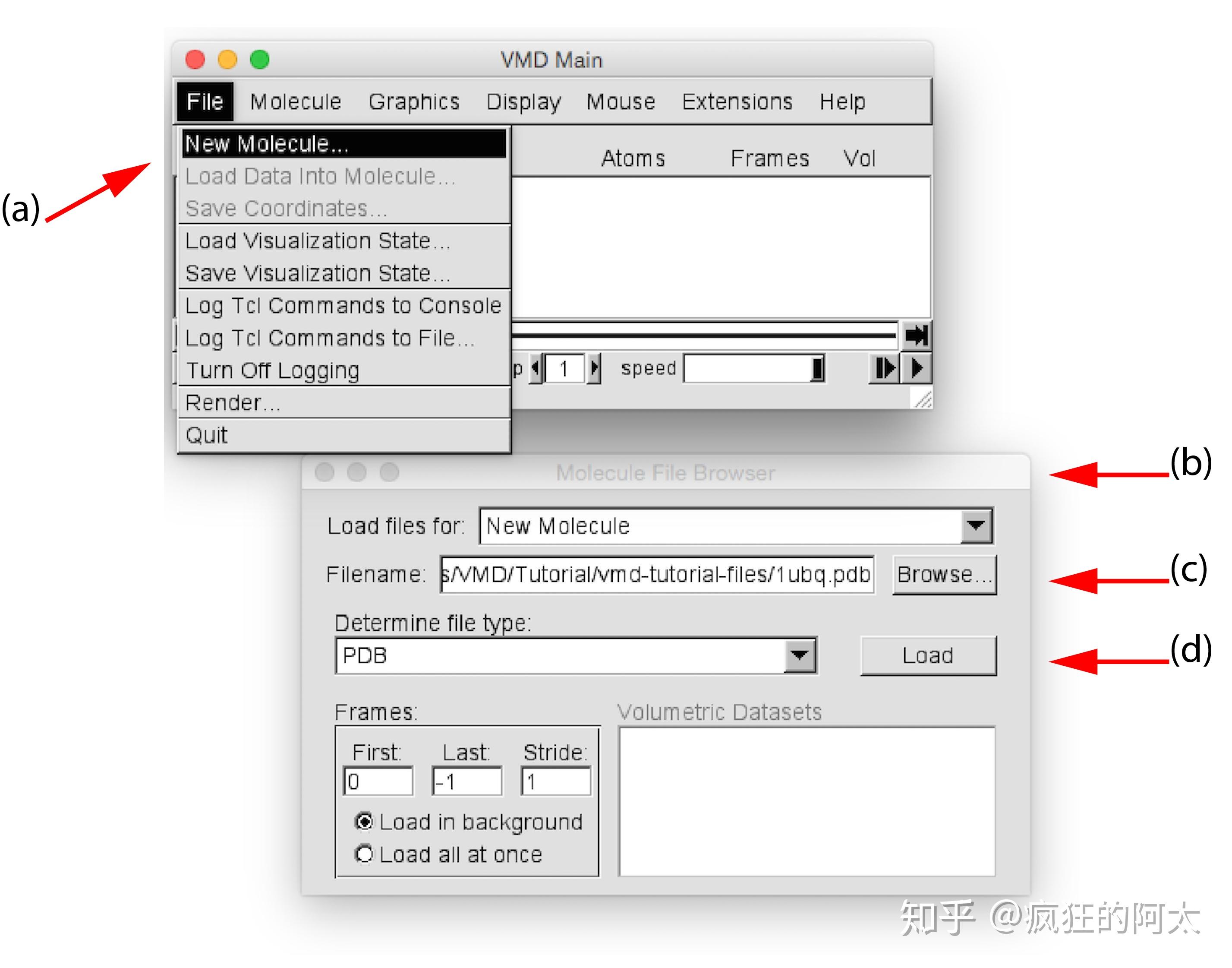 VMD(Visual Molecular Dynamics)教程（1） - 知乎