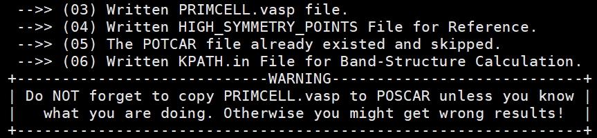 软件推荐（2）——使用VASPKIT快速进行结构优化到能带的计算 - 知乎