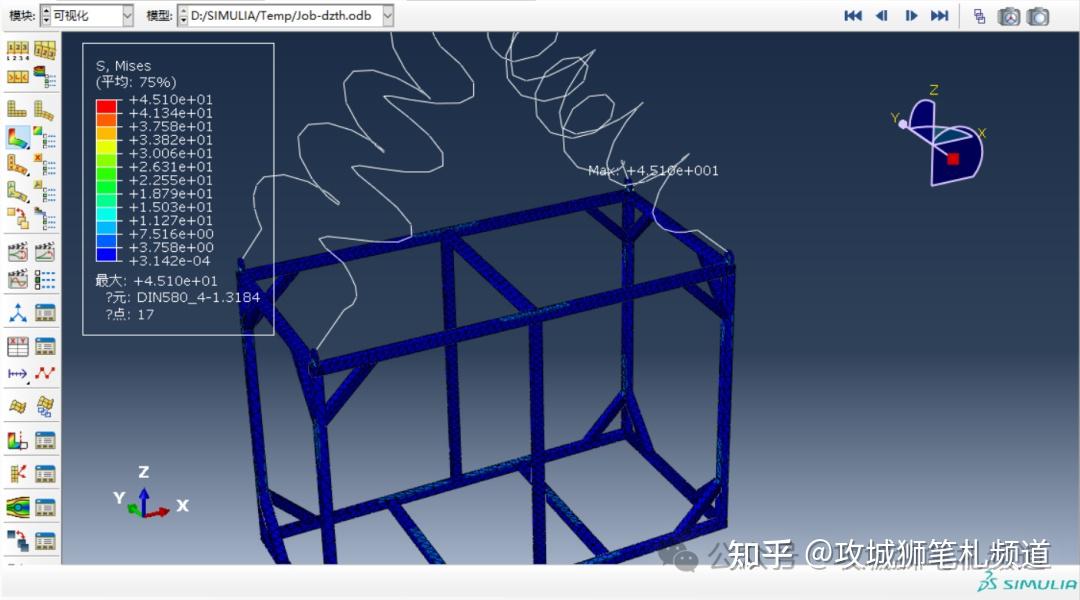 吊装分析之ABAQUS仿真模拟 - 知乎