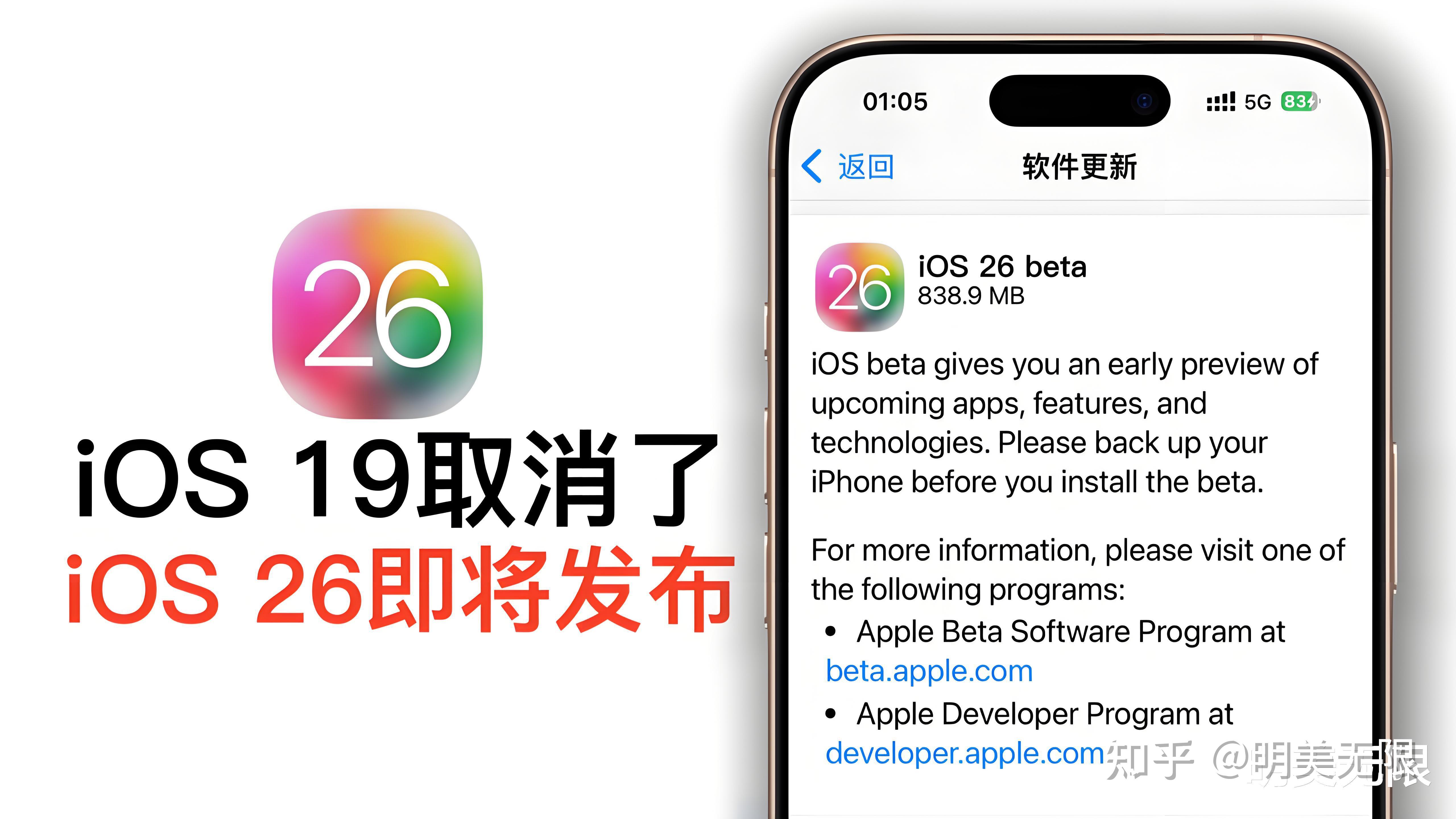 苹果系统将全线重命名！用年份代替版本号：iOS 19改名iOS 26 - 知乎
