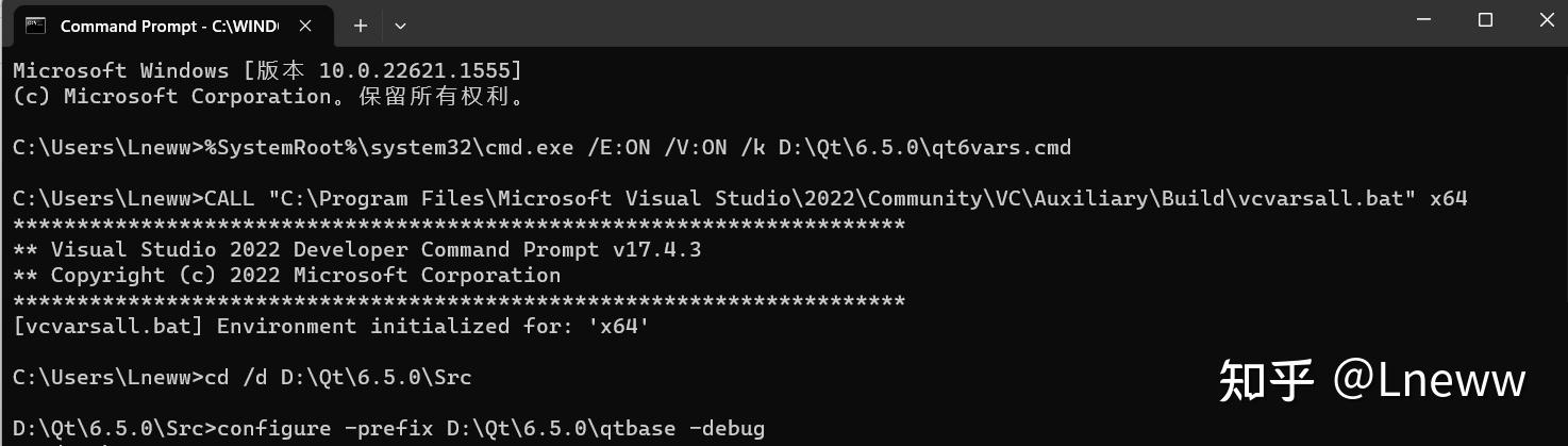 从源码构建并安装Qt6 - 知乎