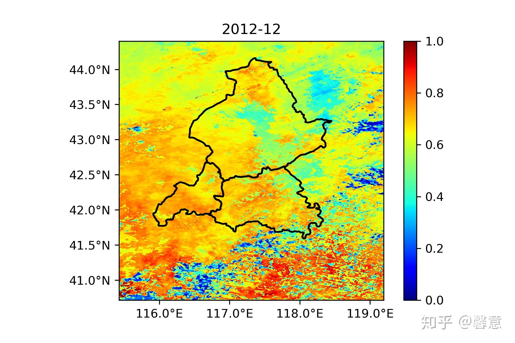 python使用modis数据实现温度植被干旱指数TVDI的计算 - 知乎