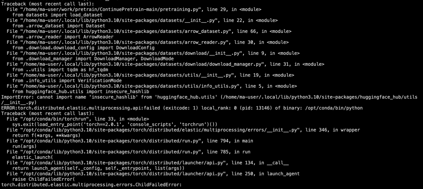 【llm Debug】cannot Import Name Insecurehashlib From Huggingfacehubutils 知乎