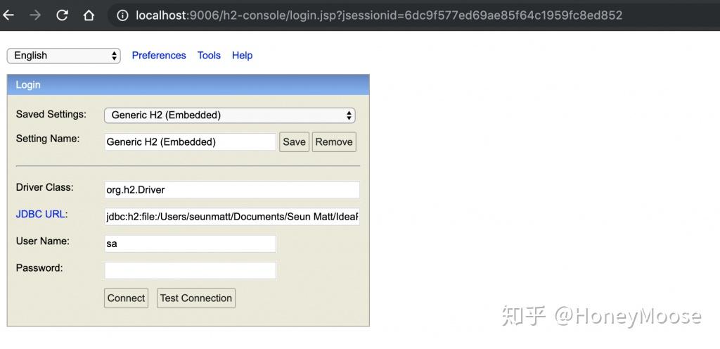 Spring Boot 使用 H2 数据库的控制台（Console） - 知乎