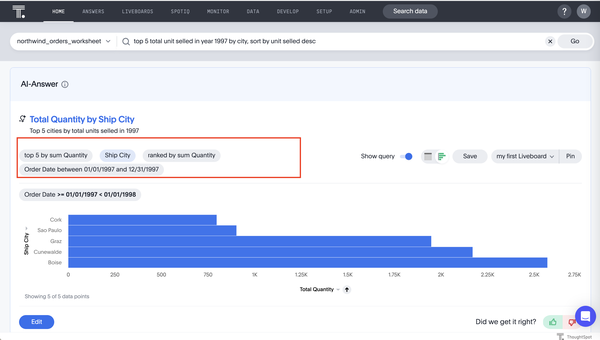 ThoughtSpot BI为什么也需要ChatGPT? - 知乎