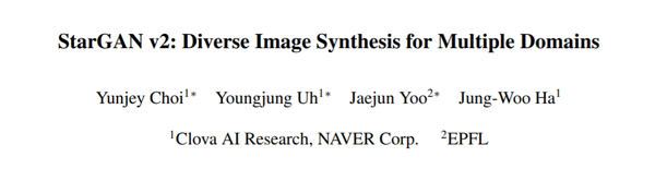 StarGAN第2版：多域多样性图像生成 - 知乎