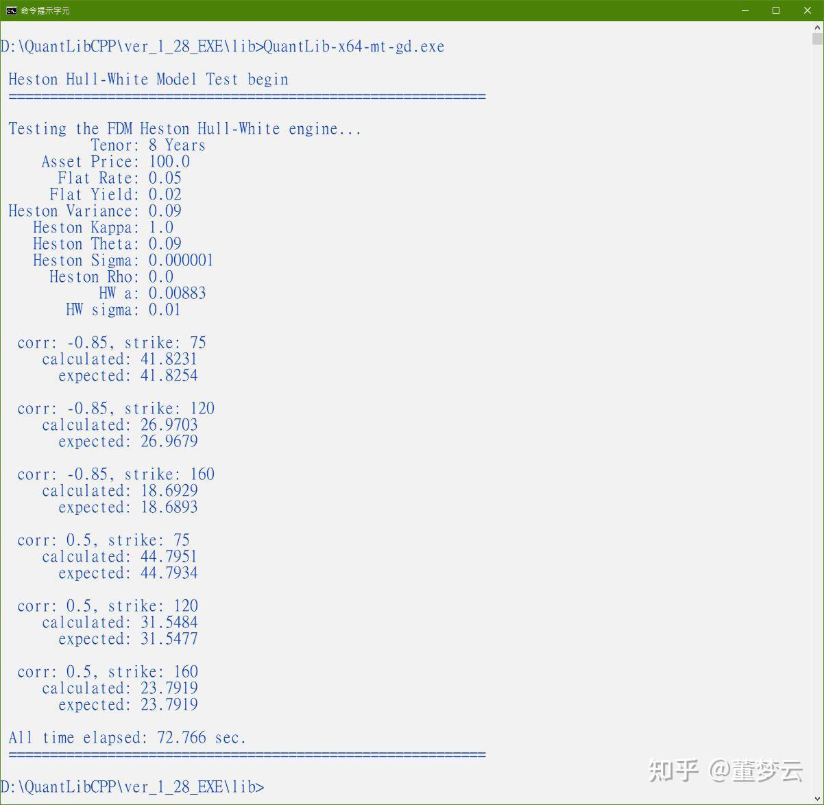 六十九、QuantLib中Hybrid Model的使用(4) ：Heston-Hull-White模型定价实作 - 知乎